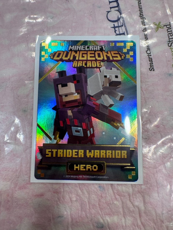Minecraft Dungeons Arcade Series 3 Hero Foil Cards-NEW LOW PRICES! NEW ...