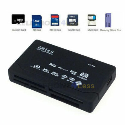 Multi All-in-1 USB 2.0 Memory Card Reader Adapter For Micro SD TF SDHC ...