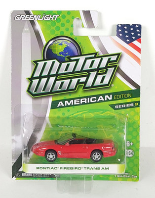 Greenlight Motor World Pontiac Firebird Trans Am convertible red WS6 ...