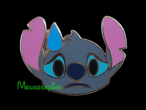 Lilo and Stitch STITCH as Nervous Emoji Disney Pin | eBay