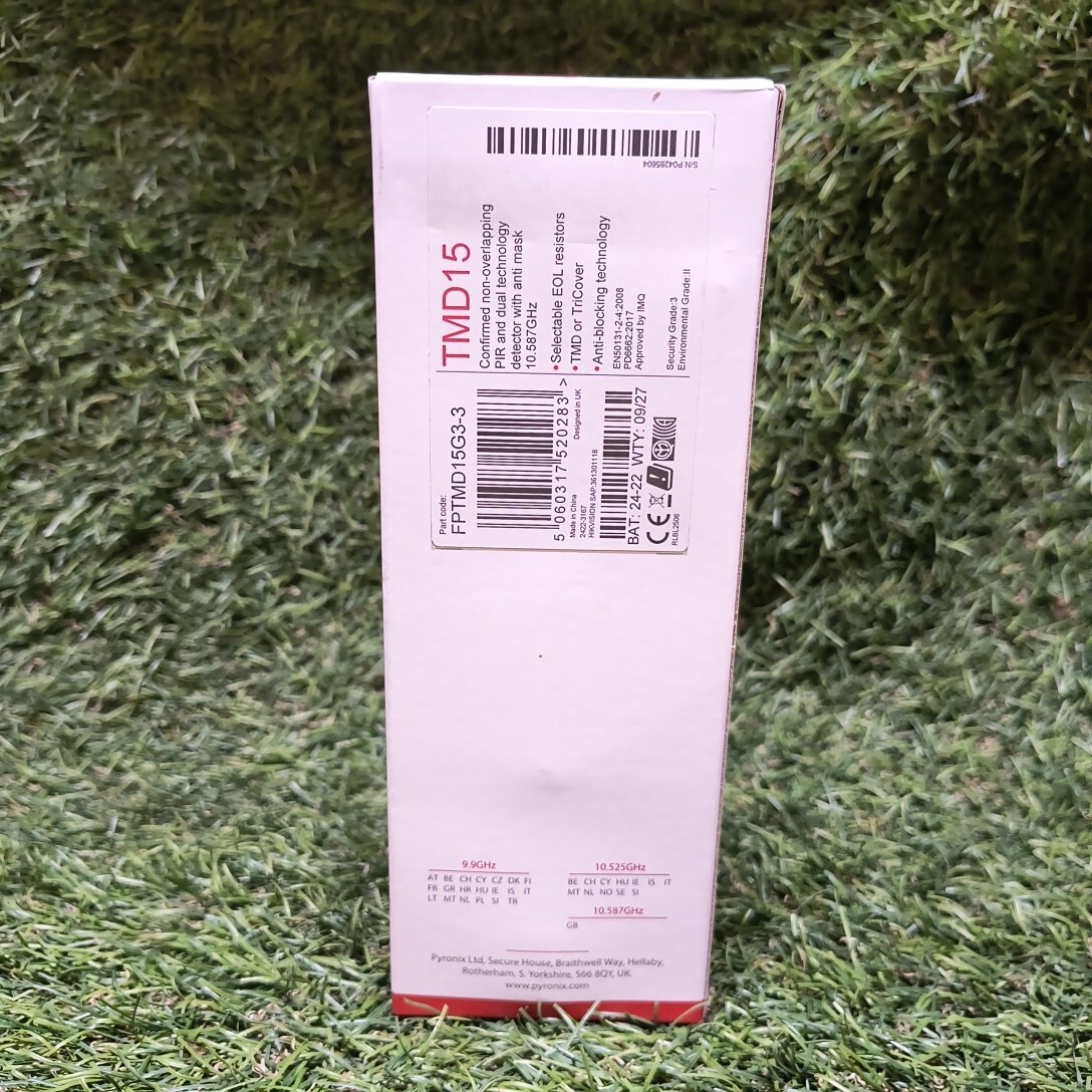 2 X Pyronix Tmd15 Grade 3 Dual Technology Combined PIR and Detector ...