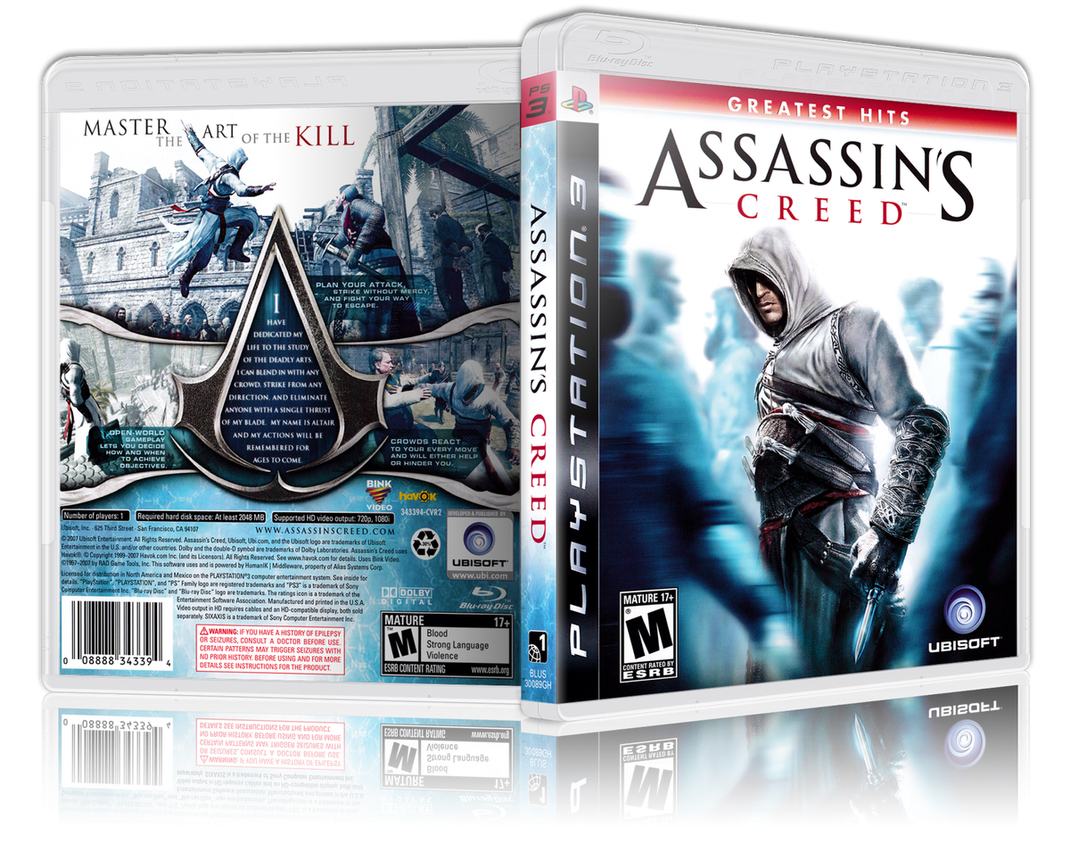 Blank Ps3 Game Cover