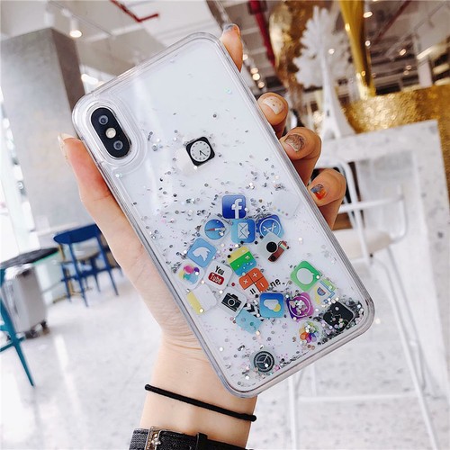 Liquid Apps Quicksand Phone Case For iPhone 11 12 13 14 15 16 17 Pro ...