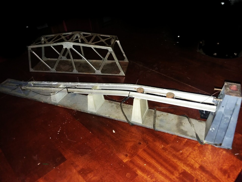 Vintage Postwar Lionel Rare Long Coal Ramp and Trestle Bridge solid ...