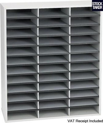 Fellowes 36 Compartment A4 Letter Document Literature Sorter Pigeon ...
