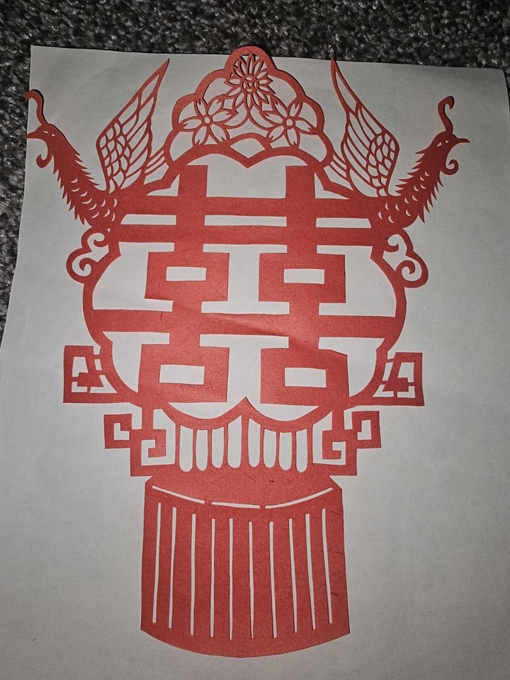 Chinese Bird Paper Cut | eBay