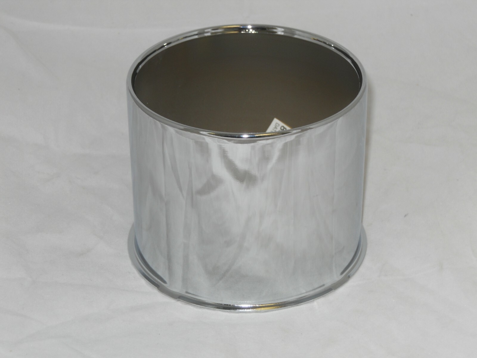 SET OF 2 OPEN END 4x4 FITS 4.25" DIA BORE CHROME WHEEL RIM CENTER CAP 3 ...