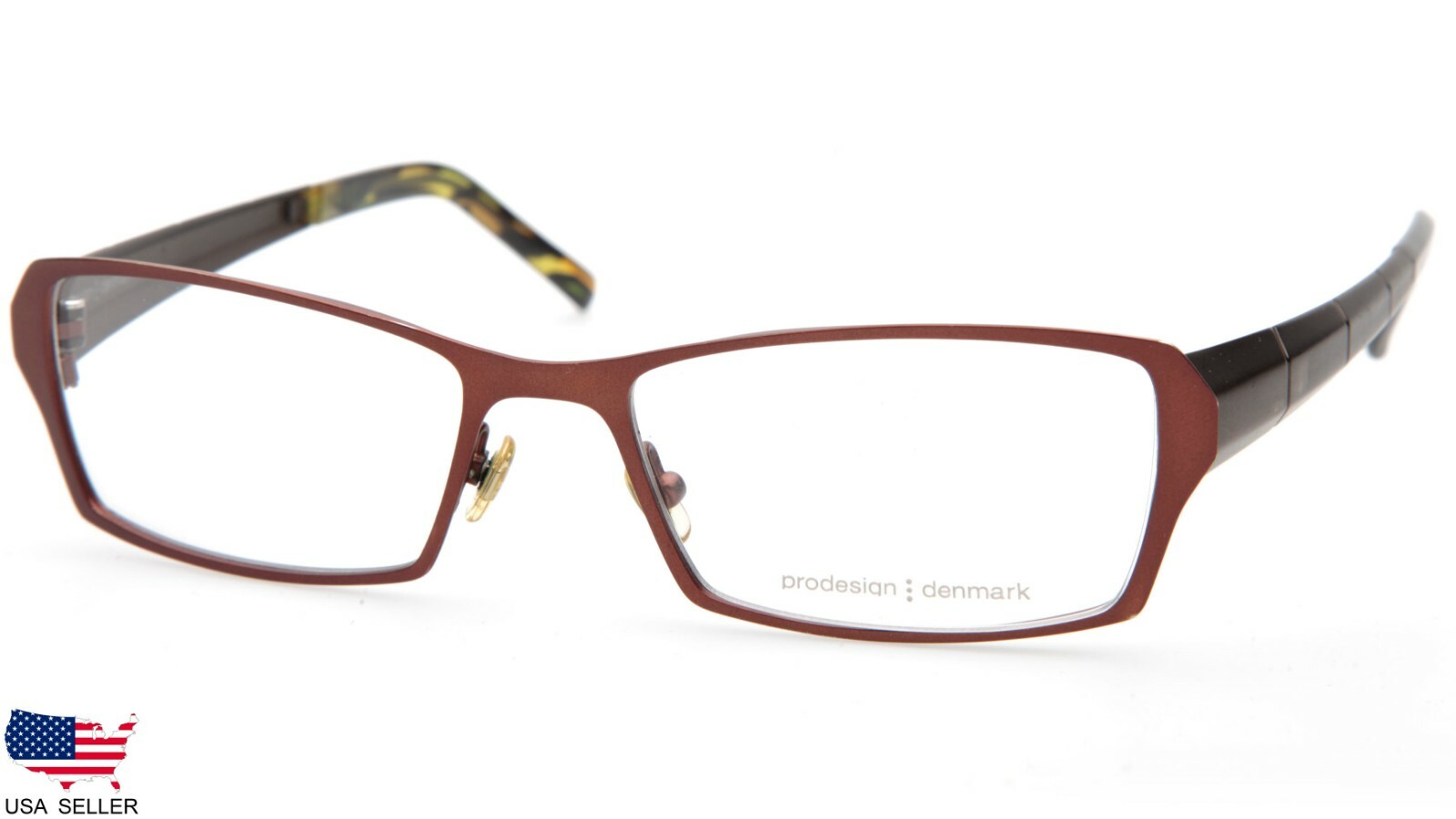PRODESIGN DENMARK 4131 c.5021 BROWN EYEGLASSES FRAME 53-17-140mm Japan ...