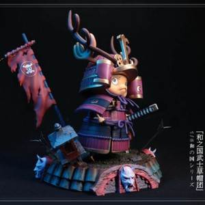 One Piece Tony Tony Chopper Resin Figure Samurai Suit In Stock Movie ...