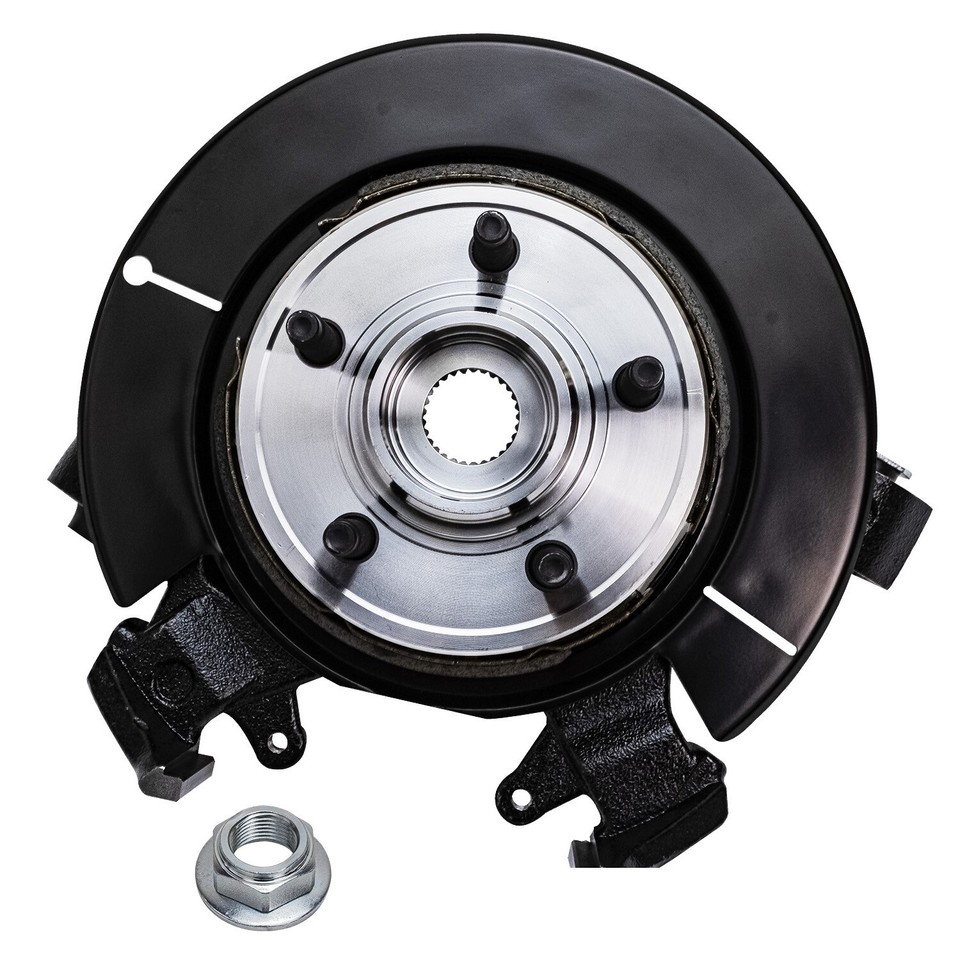 Rear Left Wheel Bearing & Hub w/Steering Knuckle for Ford Explorer ...