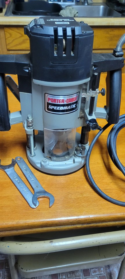 PORTER CABLE SPEEDMATIC PLUNGE ROUTER MODEL 7539 | eBay