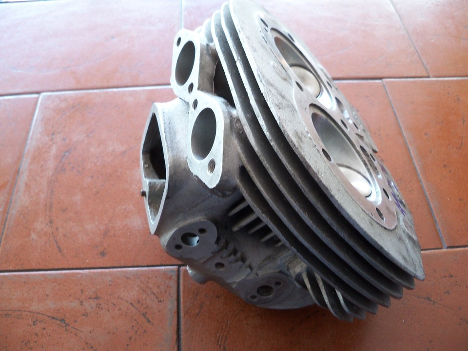 4458 - NORTON ATLAS 750 CYLINDER HEAD PRE 1966 - SUITS SPIGOTTED BARREL ...