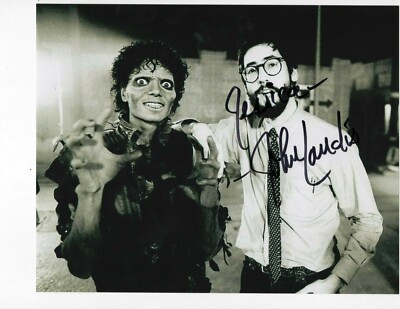 JOHN LANDIS THRILLER SIGNED 8X10 LEGENDARY DIRECTOR MICHAEL JACKSON | eBay