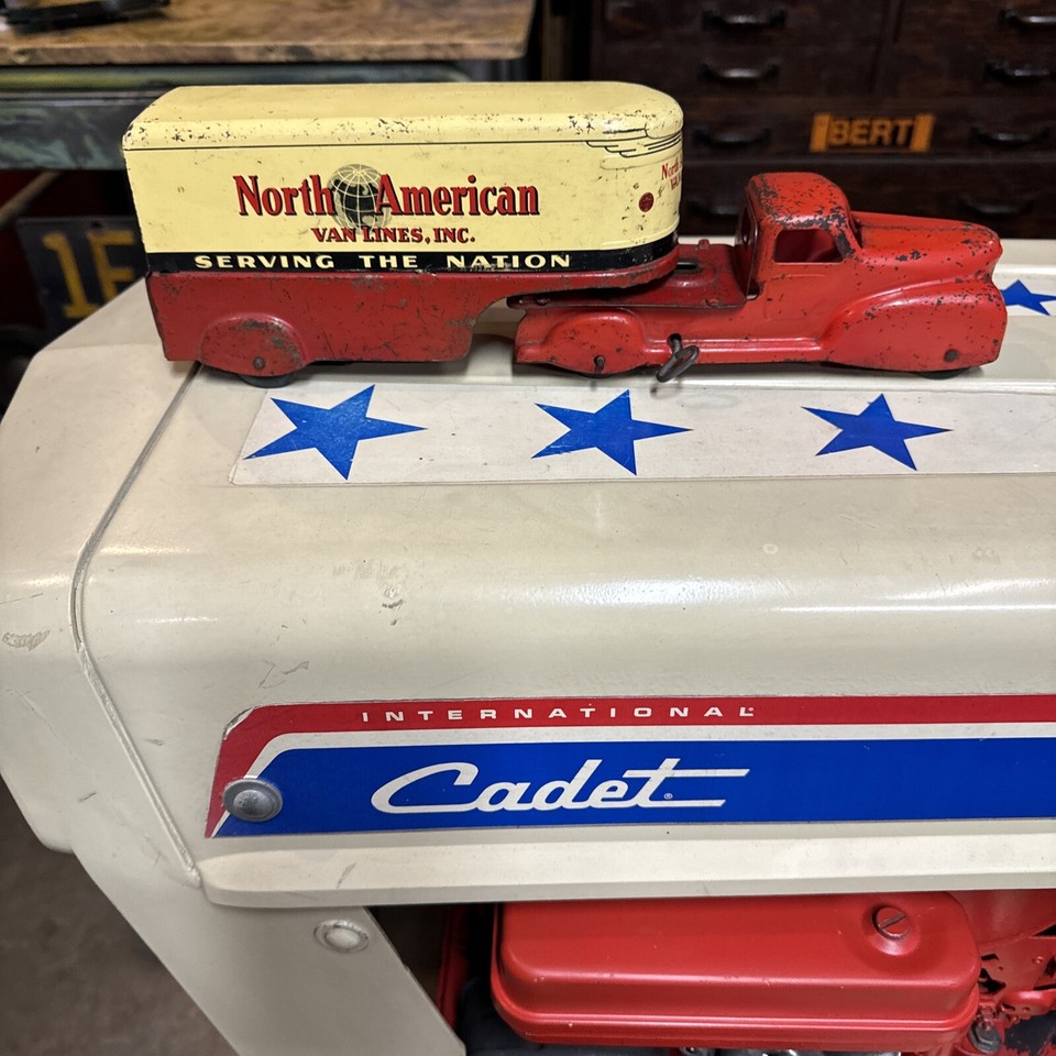 1940’s Marx Toy Streamline North American Van Lines Truck Parts Or ...