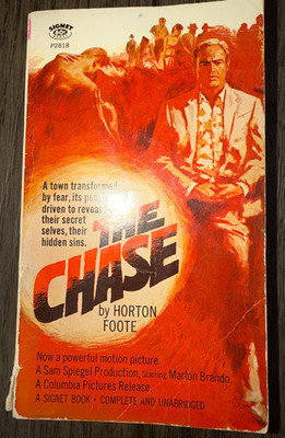 The Chase Horton Foote Vintage Paperback 1966 Signet Movie Tie-In ...