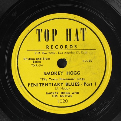 SMOKEY HOGG: penitentiary blues / part 2 TOP HAT Single 78 RPM | eBay