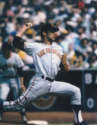 JIM BARR SAN FRANCISCO GIANTS ACTION SIGNED 8x10 | eBay