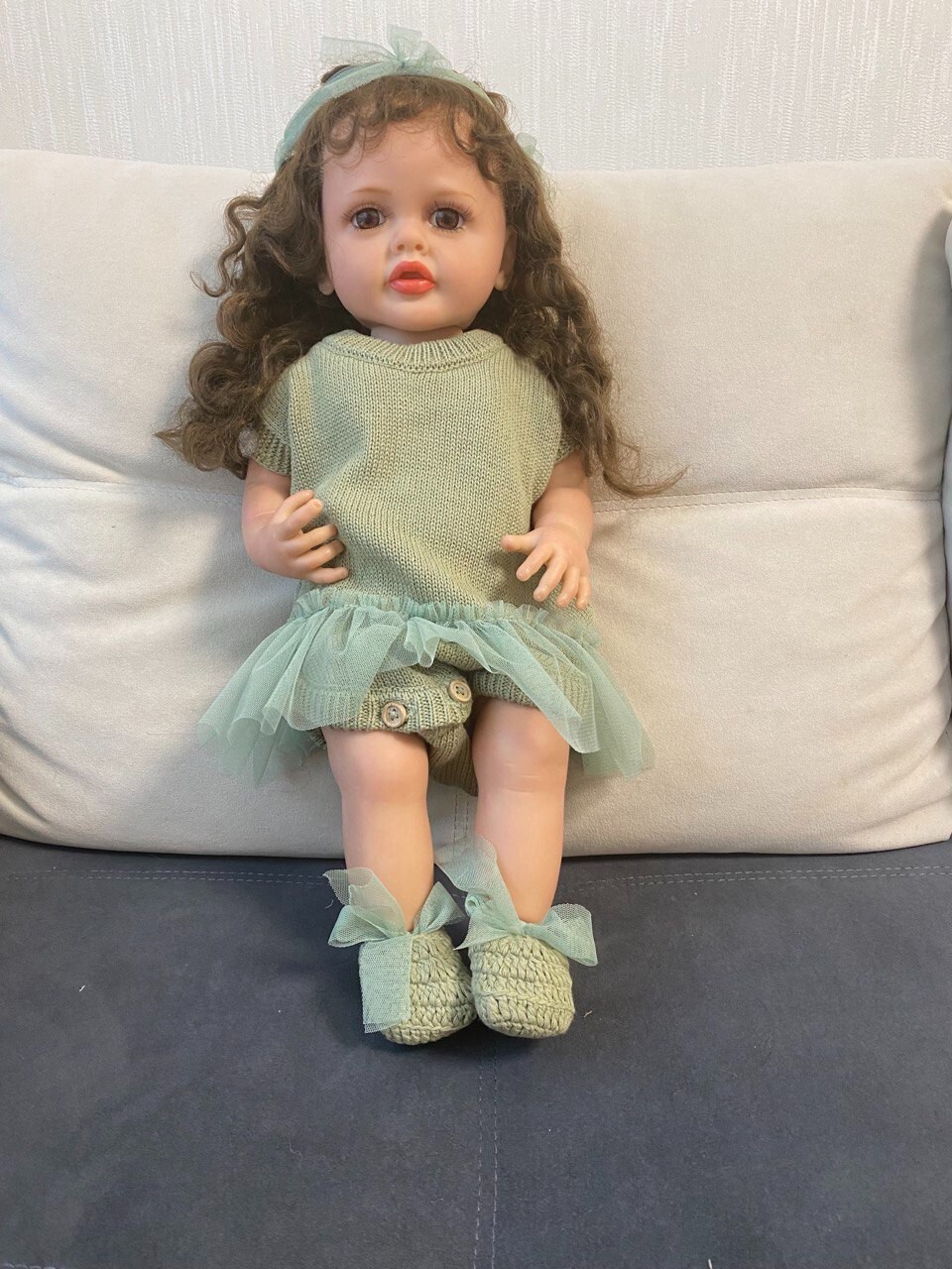 Kaydora Lifelike Realistic 22 Inch Handmade Vinyl Girl Baby Doll for ...