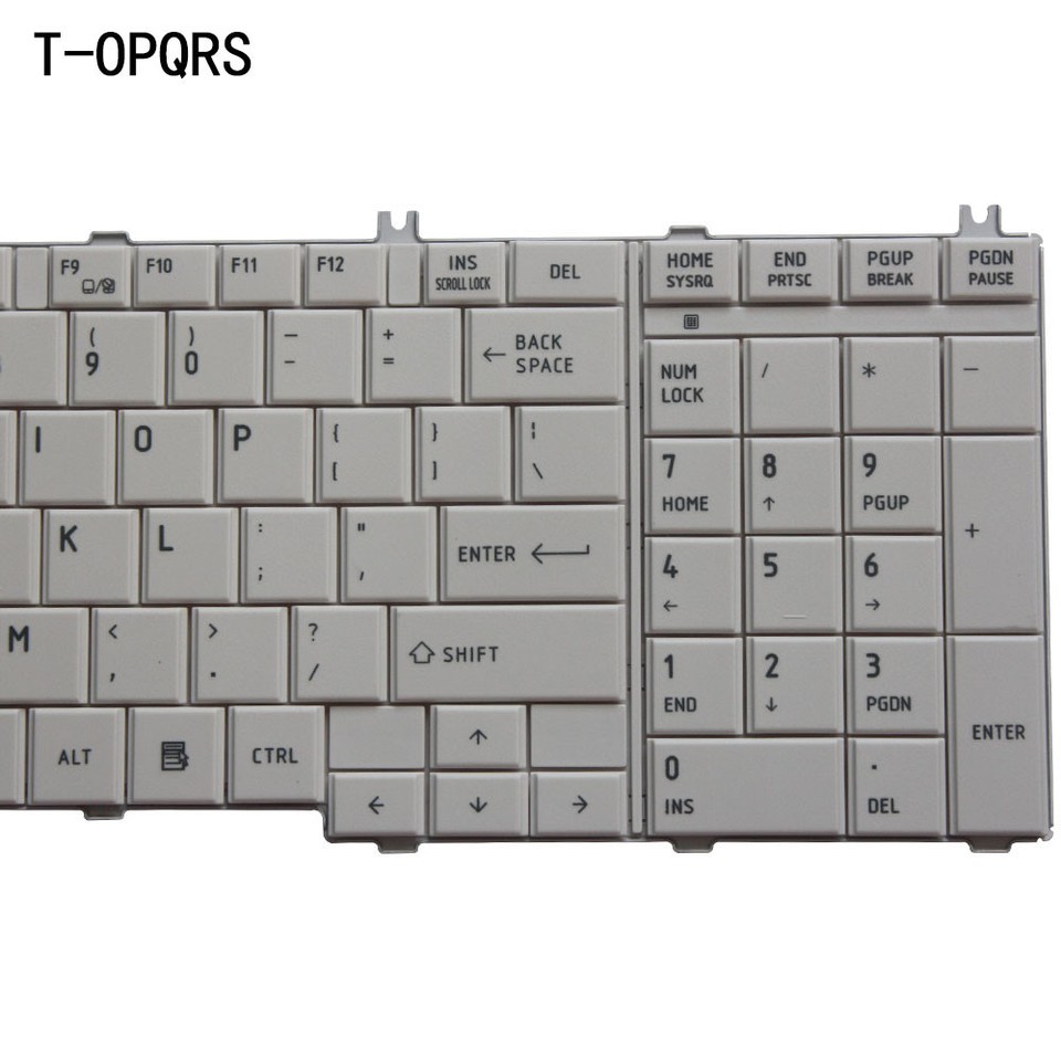 NEW US Keyboard FOR TOSHIBA Satellite C650 C655 C660 L650 L655 L670 ...