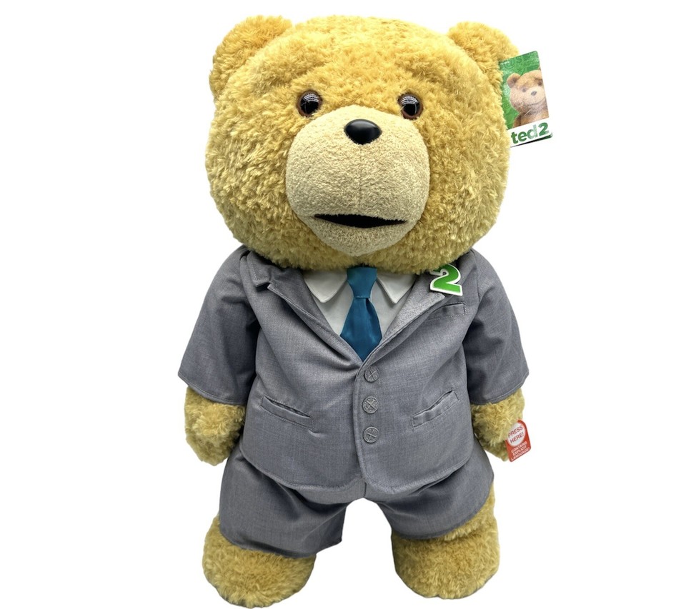 Ted 2 Life Size Plush Talking Teddy Bear Doll Explicit Version Suit ...