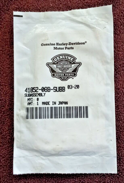 Genuine Harley-Davidson Motor Parts Sub Assembly P/N 41852-08B-SUBB for ...