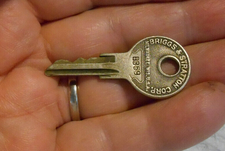 Beautiful Vintage Briggs Stratton Basco Chevy GM Harley Indian B359 Key ...