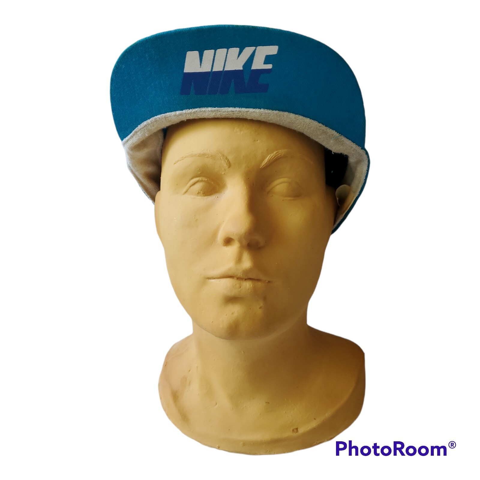 RARE VTG Nike Cycling Runner Flip Up Bill Hat 80s 90s… - Gem