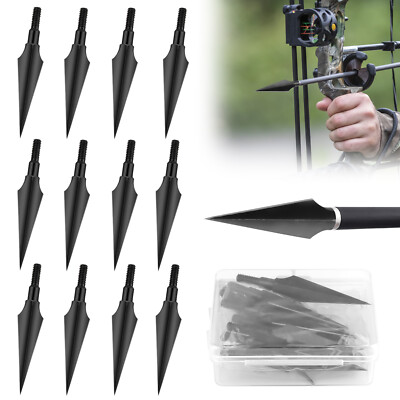 12Pcs Classical Tradition Broadheads, 125 Grain Hunting Compound Bow ...