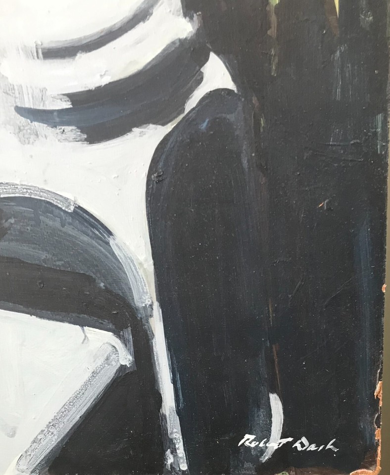 ROBERT DASH - ORIGINAL PAINTING ON BOARD - FROM THE GARDEN SERIES | eBay