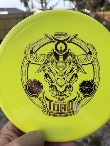Innova First Run Star TORO Limited Edition CFR Disc Golf Putter Disc ...