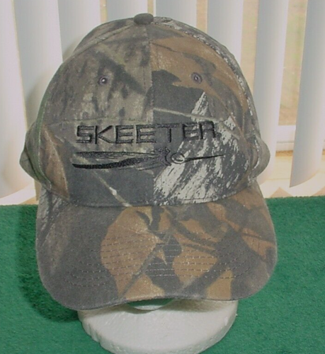Vintage Skeeter Fishing Boats Camo Advantage Hat Cap | eBay