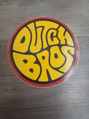 Dutch Bros Sticker Groovy Sticker | eBay