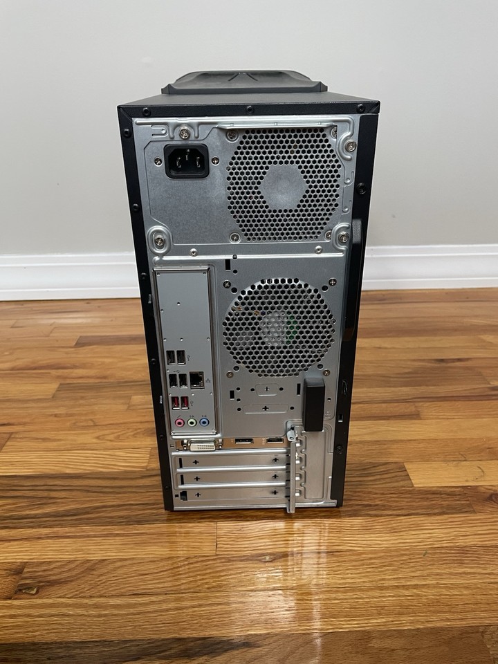 Acer Aspire GX-281-UR11 Desktop; AMD RYZEN 5 1400 CPU; NVIDIA GTX 1050 ...