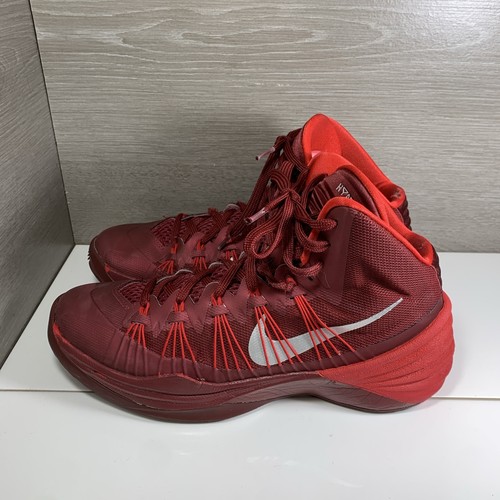 Nike Womens Hyperdunk 2013 TB Red Basketball Shoes Sneakers 599527-600 ...