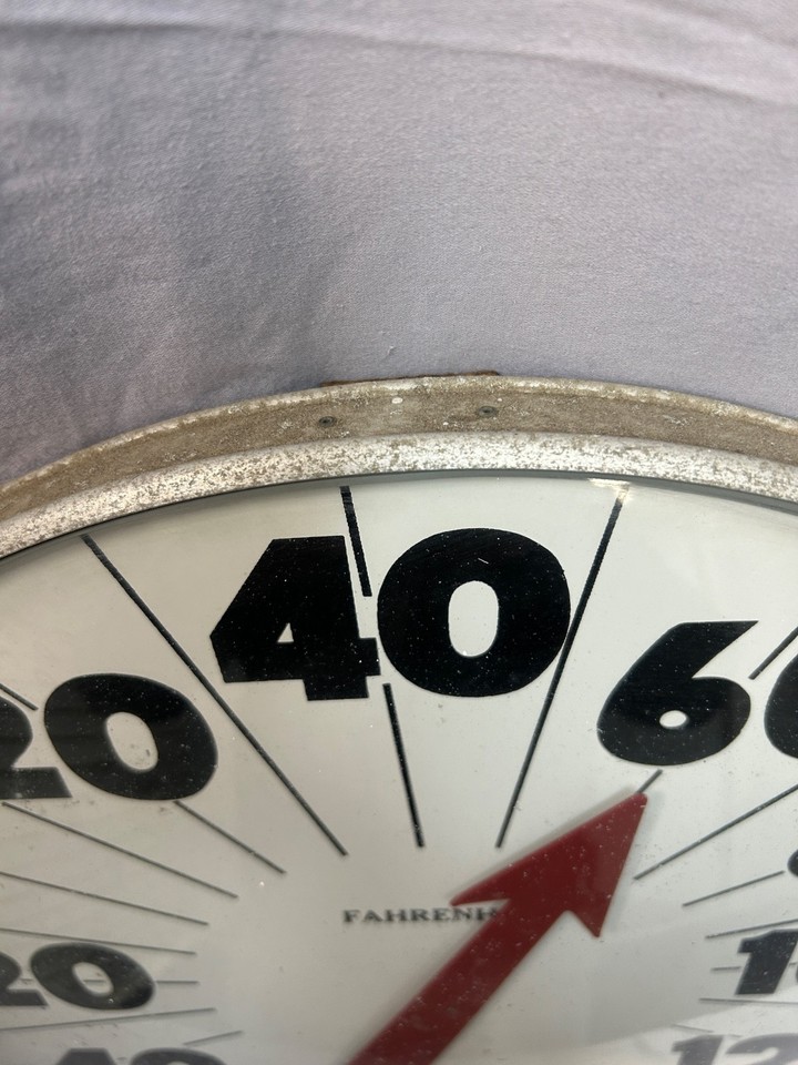 Vintage OHIO Fahrenheit Thermometer, 18 inches Across | eBay