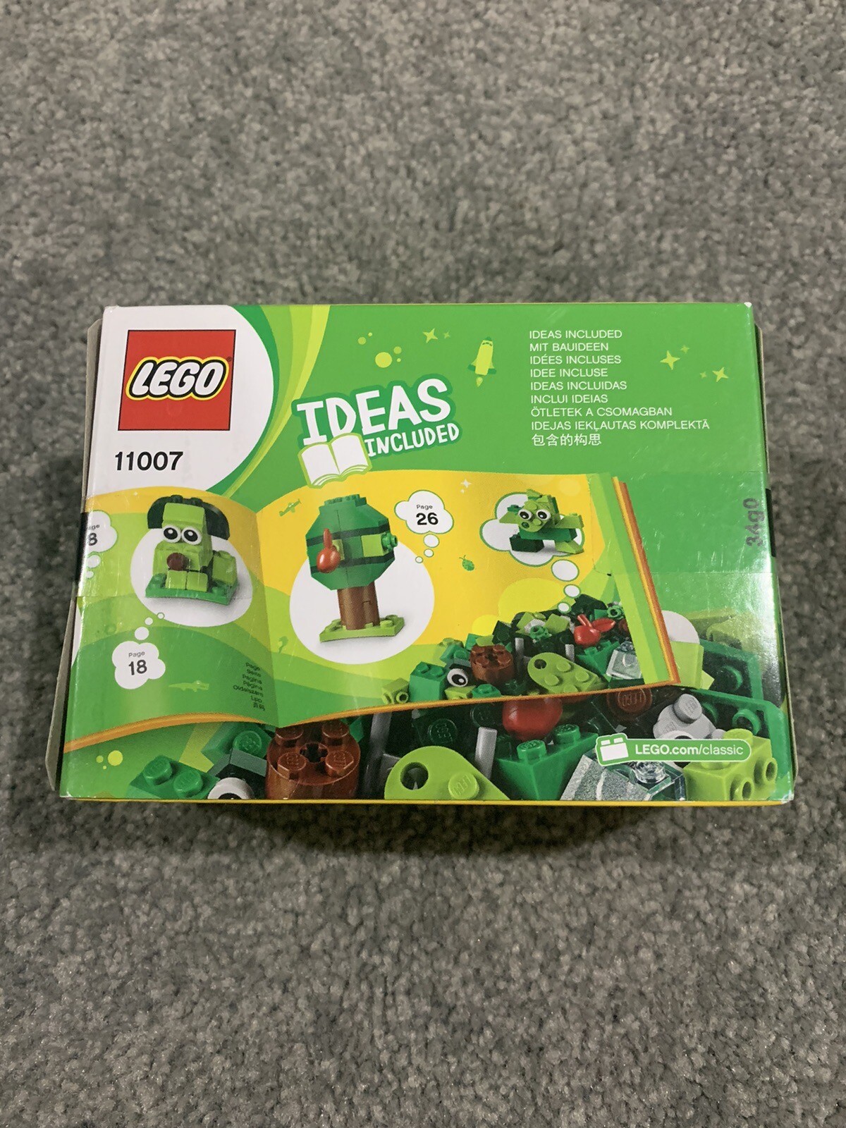 Lego 11007 Classic Series Creative Green Bricks Brand New Excellent ...