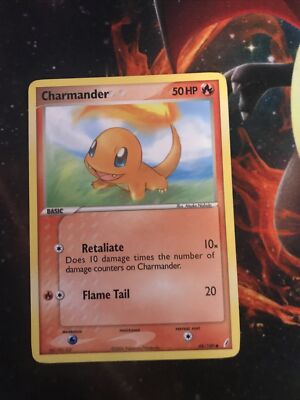 Pokemon 2006 Charmander EX Crystal Guardians Common 48/100 | eBay