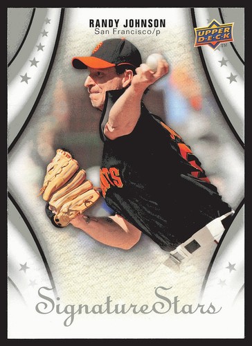 2009 Upper Deck Signature Stars #85 Randy Johnson | eBay