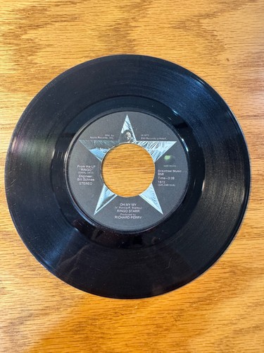 RINGO STARR - OH MY MY / STEP LIGHTLY - 1972 7" 45 RPM | eBay
