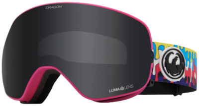 NEW Dragon Ski Goggles DR X2S BONUS/72/DRIP/LLPINKION+LLDARKSMOKE MSRP ...