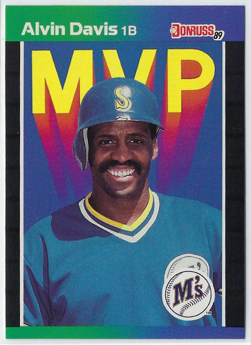 1989 Donruss MVP Alvin Davis #BC-25 Seattle Mariners NM | eBay