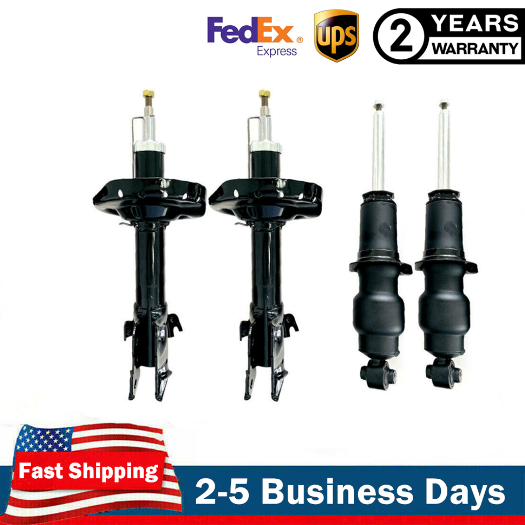 4PCS Front Rear Left Right Shock Absorbers For Subaru Forester SH5 SH9 ...