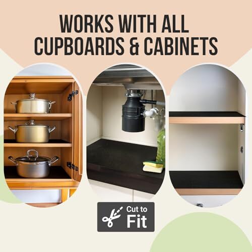 Under The Sink Mat Kitchen Tray Drip Cabinet Liner Waterproof Layer ...