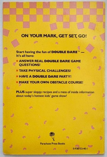 Nickelodeon - The Double Dare Game Book 1988 by Daniella Burr ...