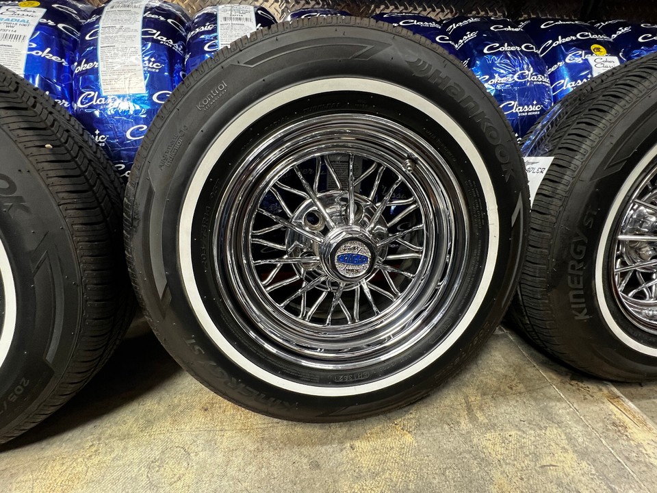 Cragar Star Wire® 14 Inch Standard Wheel and Tire Package - Used | eBay