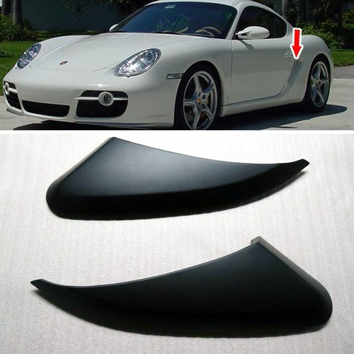 Unpainted Side Air Scoop Vents Intake For Porsche 987 2DR Cayman No ...