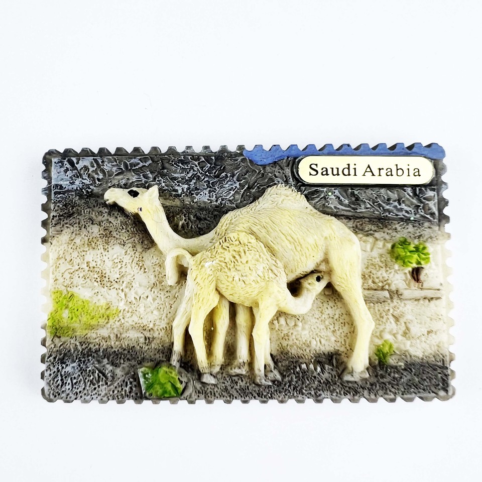 World travel Saudi Arabia creative DIY crafts magnet Fridge Magnets ...