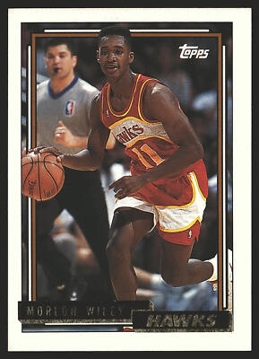 1992-93 Topps #295 Morlon Wiley Gold | eBay