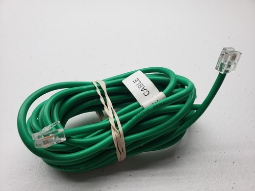 Green 15ft DSL Telephone Cord Data Cable Wire CAT 5 Modem Fax 573307 ...