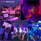 LED UV Floodlight 20-180W 395nm Ultraviolet Lamp Blacklight For Party ...